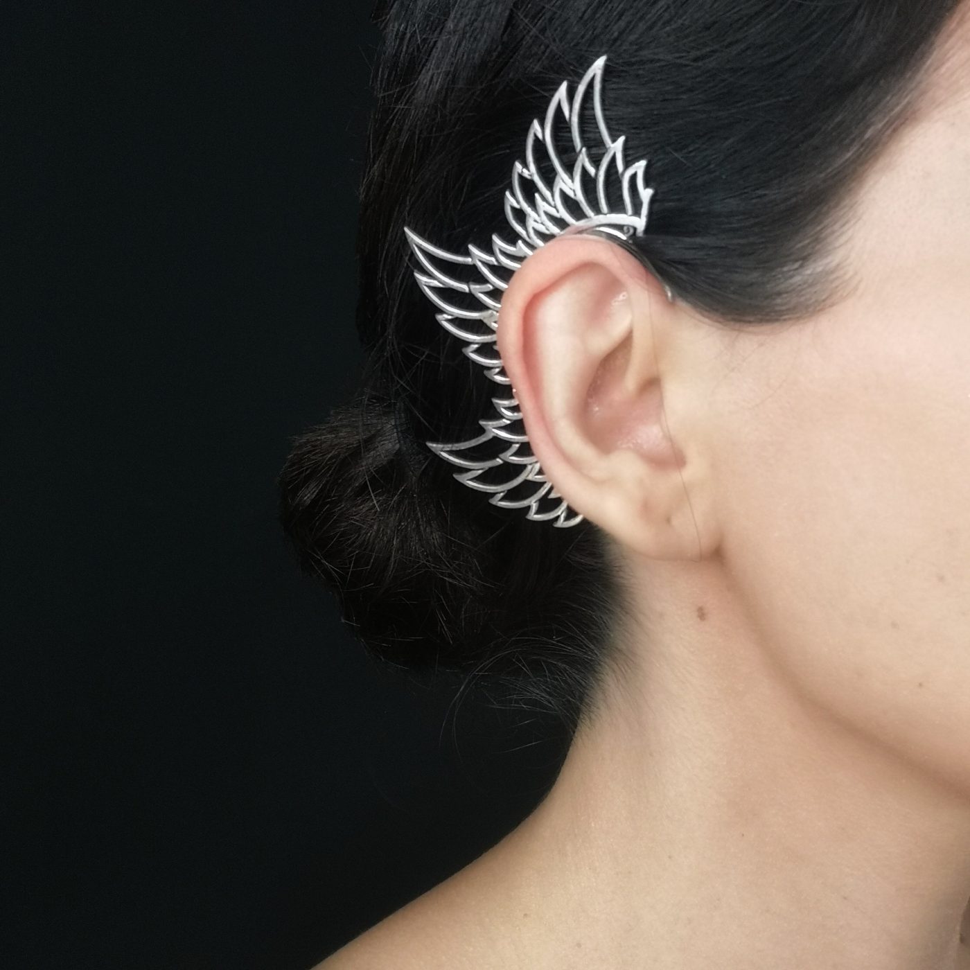 Feather Wing Ear Cuff - HIPPIANA | Joyería Artesanal